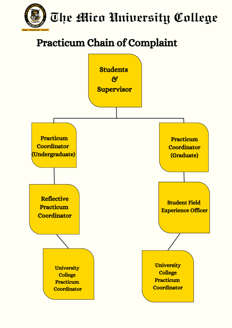 Practicum Structure - The Mico University College Practicum Unit